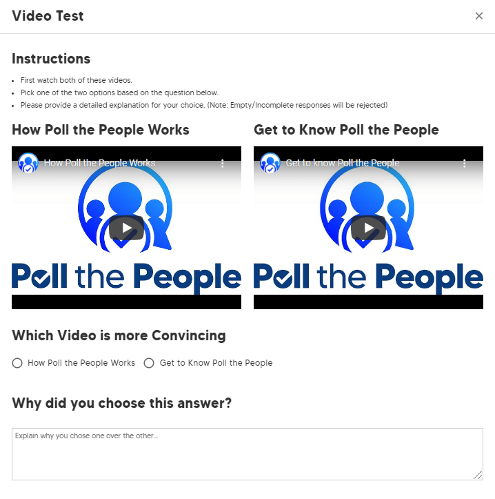 How Video Testing Can Improve Your Content - Poll the People