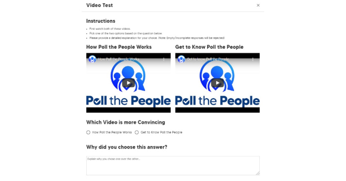 How Video Testing Can Improve Your Content - Poll the People