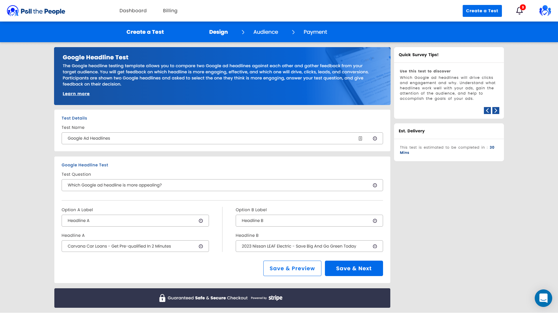 Launching an Ad Test: Is It Really Worth It? - Poll the People