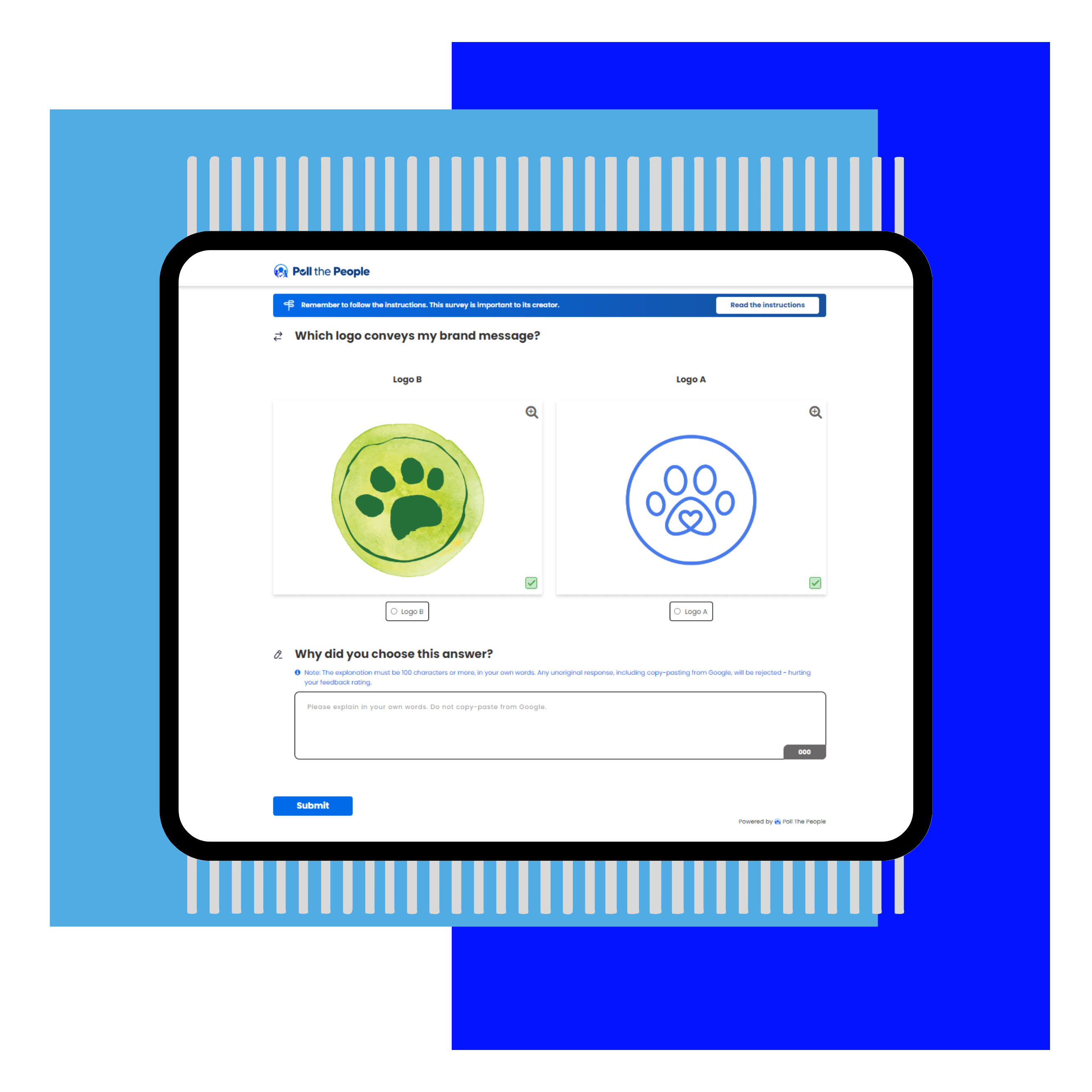 Logo Design Testing- Poll the People